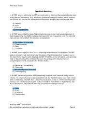 RBT Mock Exam Measurement For Building Fluency In Discrete Course Hero