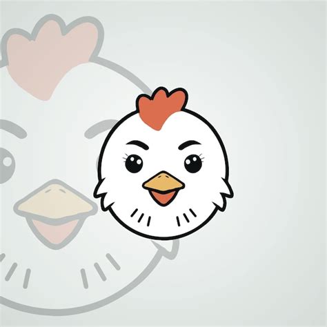 귀여운 마스코트 로고 프리미엄 벡터