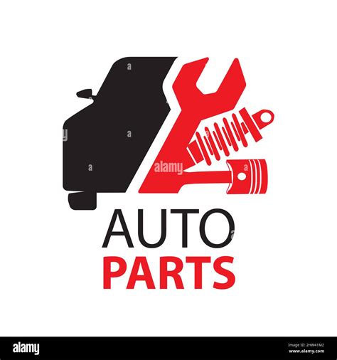 Vector Logo Of Car Parts Auto Repair Stock Vector Image Art Alamy
