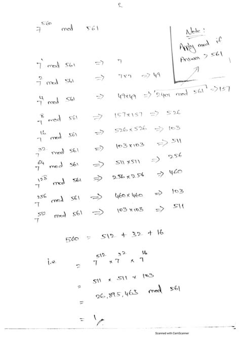 Square And Multiply Shortcut Method Pdf