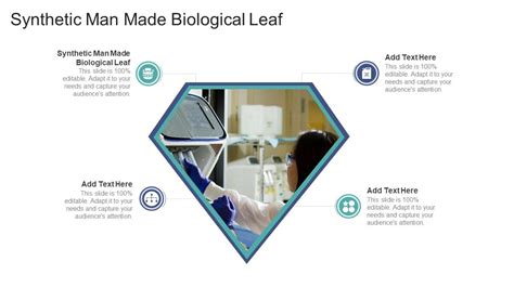 Synthetic Man Made Biological Leaf In Powerpoint And Google Slides CPP PPT PowerPoint