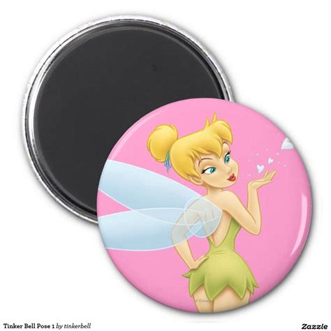 Tinker Bell Pose 1 Magnet Zazzle Tinkerbell Tinker Poses