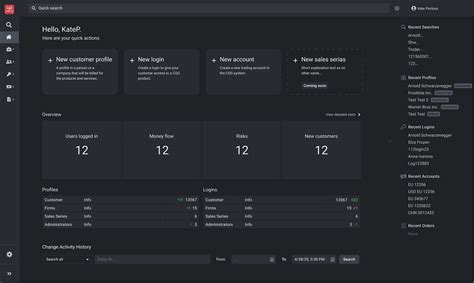 Uiux For User Database Application On Behance