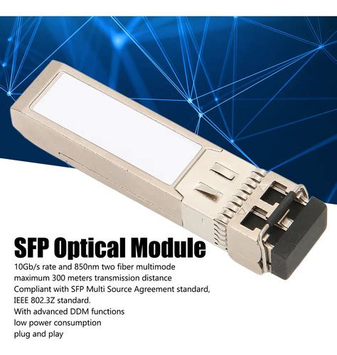 Sfp Módulo Óptico Transceptor 10g 850nm Dos Fibras Multimodo Cuotas