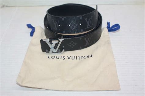 LOUIS VUITTON LV Marble 40MM Reversible Belt Monogram Gem