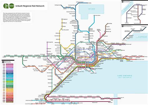 If All The Go Transit Lines Proposed Were Built Rgotransit