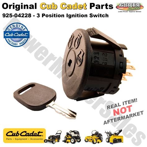 Ignition Switch Cub Cadet Lawn Mower