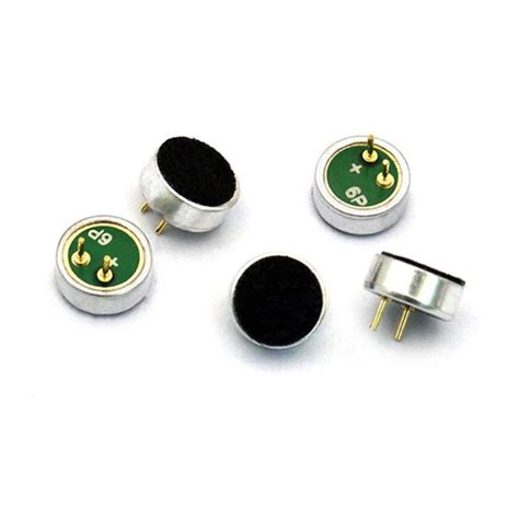 622mm Microphone Capacitive Electret Microphones Pick Up Sensitivity Electret Condenser 6mmx2