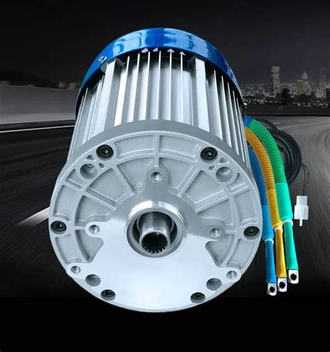 60v72v 3000w 4600rpm Permanent Magnet Brushless Dc Motor Differential