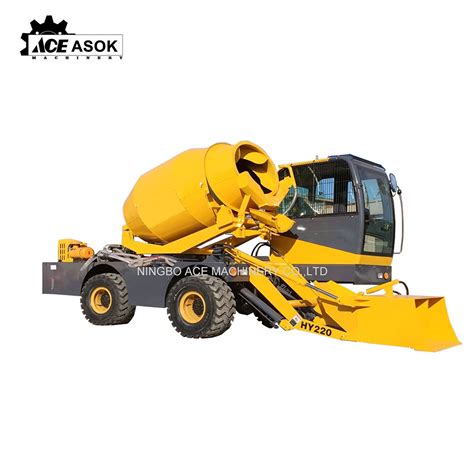 Factory Direct 22m3 Diesel Self Loading Concrete Mixer Truck High