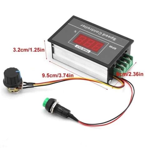 Jual Dc Motor Speed Controller 6 60v 12v 24v 36v 48v 30a Pwm Dimmer Box Shopee Indonesia