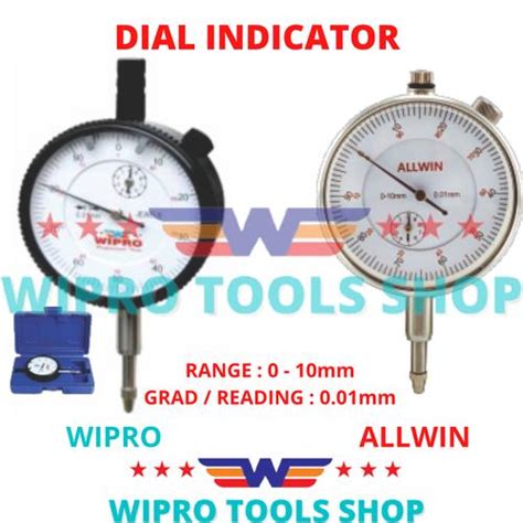 Jual Dial Indicator Gauge Jarum Indikator Wipro Di 201 Allwin Md 01 Allwin Md 01 Kota