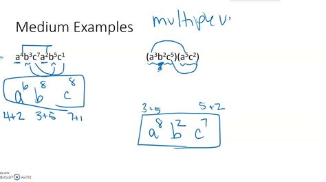 Multiplying With Exponents YouTube