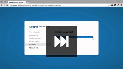 Install Drupal For Local Development Youtube