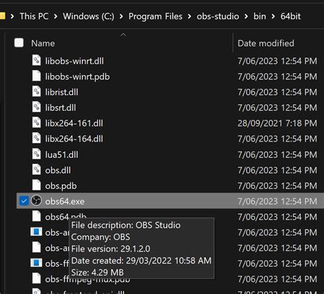 Windows Application Version Number Mismatch Issue Obsproject Obs Studio GitHub