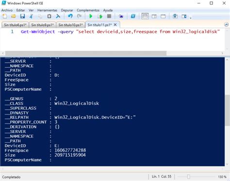 Wql Datenabfrage Füllstand Der Laufwerke Operating Systems