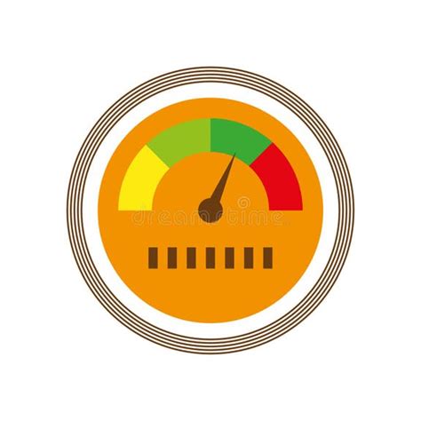 Speedometer Icon Dashboard Gauge Symbol Acceleration Measurement