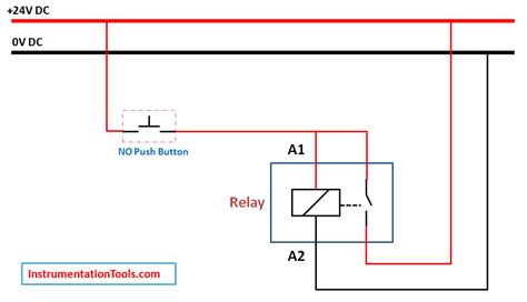 Latching Relay Circuit Momentary Switch