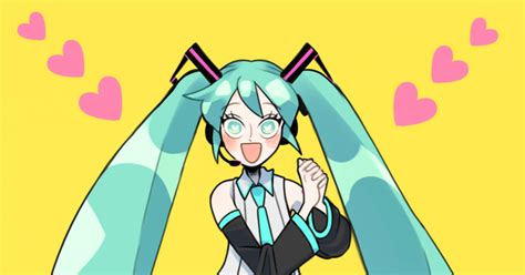 Vocaloid ミクちゃん なかみつのイラスト Pixiv