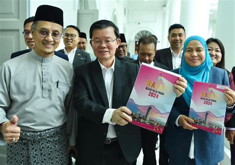 Pulau Pinang Bentang Bajet Defisit Rm51453 Bagi 2024