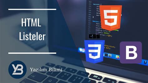 13 Html5 Listeler Html Css Flexbox Bootstrap Eğitim Dersleri