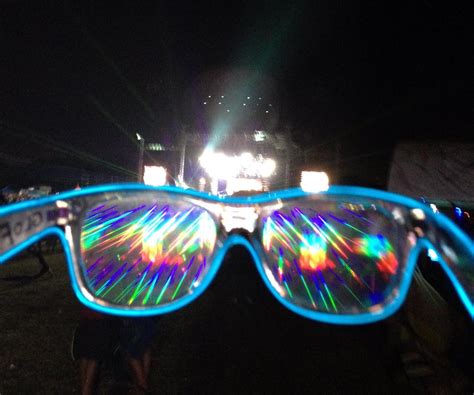 These Are Diffraction Glasses If You Enjoy Fractals And Do Not Own