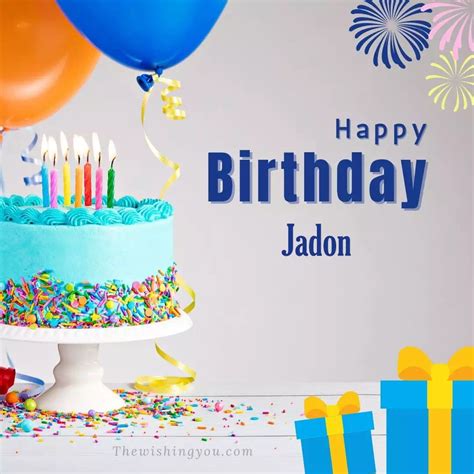 100 Hd Happy Birthday Jadon Cake Images And Shayari
