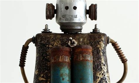Novo Assemblage Robot Sculpture Robot Sculpture Sculpture Assemblage