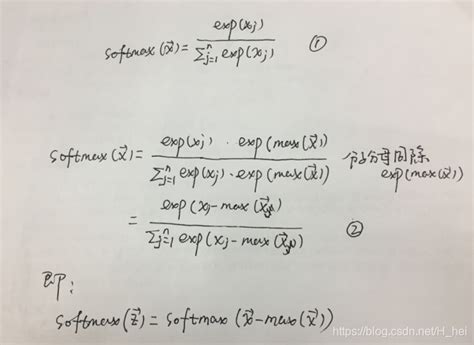 Softmax 函数数值稳定性softmax 数值稳定性 Csdn博客