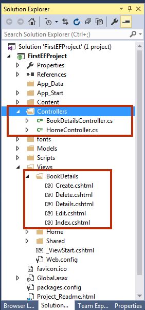 mvc 5 crud operation using entity framework 6