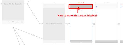 Ios How To Make Top Navigation Controller Clickable Stack Overflow