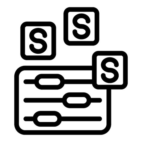 Premium Vector Software Development Kit Adjusting Settings Symbol Icon