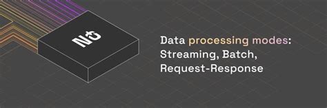 Data Processing Modes Streaming Batch Request Response Nussknacker Nussknacker