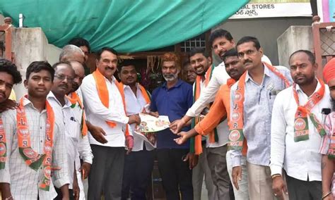 Brs Taking Credit Of Central Schemes Bjp