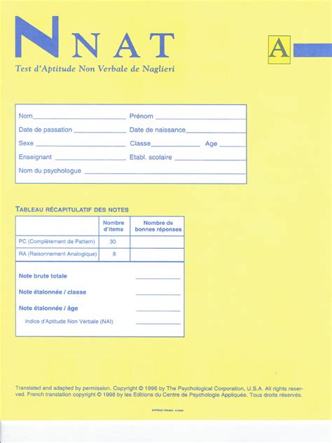 Nnat Pdf
