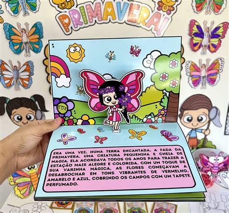 Livro D A Fada Da Primavera Lojinha Alfaletrando Andressa Marchioti