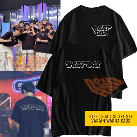 Jual KAOS Korean Nct Dream Beat Box CONCERT Tulisan Outline Shopee
