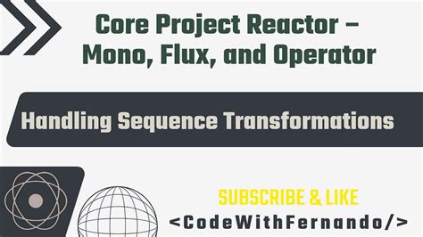 core project reactor mono and flux — phase 2 module 3 handling