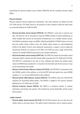 LTE TDD Technology Overview PDF