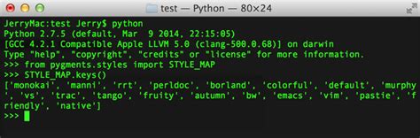 python 使用Pygments来实现代码高亮 Jerry s Blog SegmentFault 思否