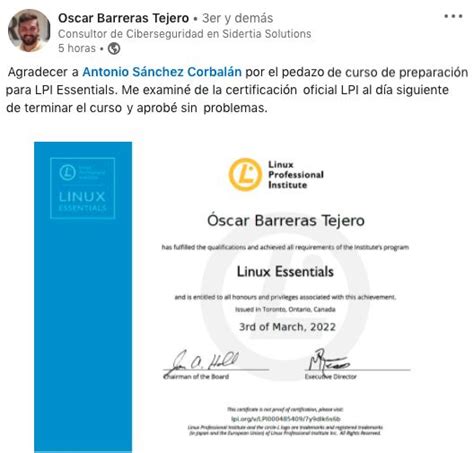 Certificación Lpi Linux Essentials Temario Oficial Completo