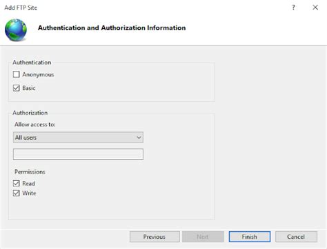 Press Finish To Complete The Setup