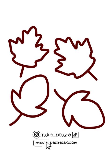 Δωρεάν εκτυπώσιμο φθινοπωρινά φύλλα