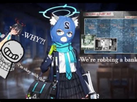 Shiroko Wants To Rob A Bank Blue Archive Youtube