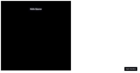 Neon Text Css Codesandbox