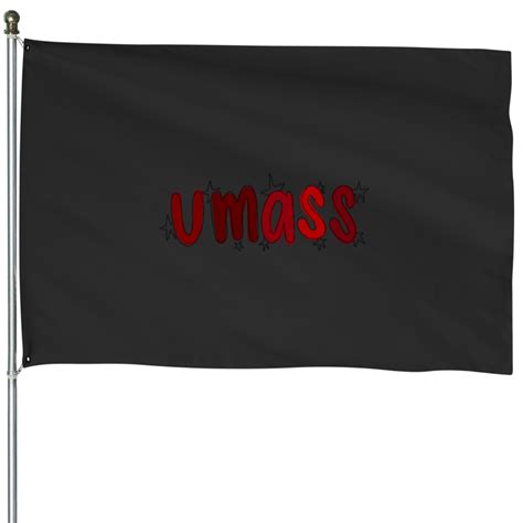 Umass Bubble Letters Umass Bubble Letters House Flags Sold By