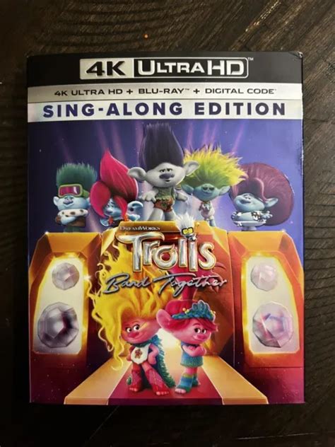Trolls Band Together 4k Uhd Blu Ray 2023 Eur 1158 Picclick De