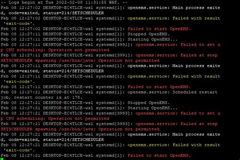 Error While Deploying Openems Edge On Wsl2 Ubuntu English Forum Openems Community