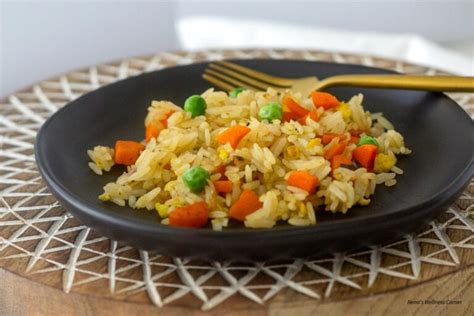 Simple Egg Fried Rice With Vegetables Better Than Takeout Nenas