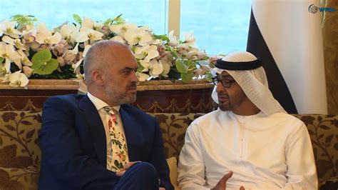 محمد بن زايد يستقبل رئيس وزراء ألبانيا Youtube